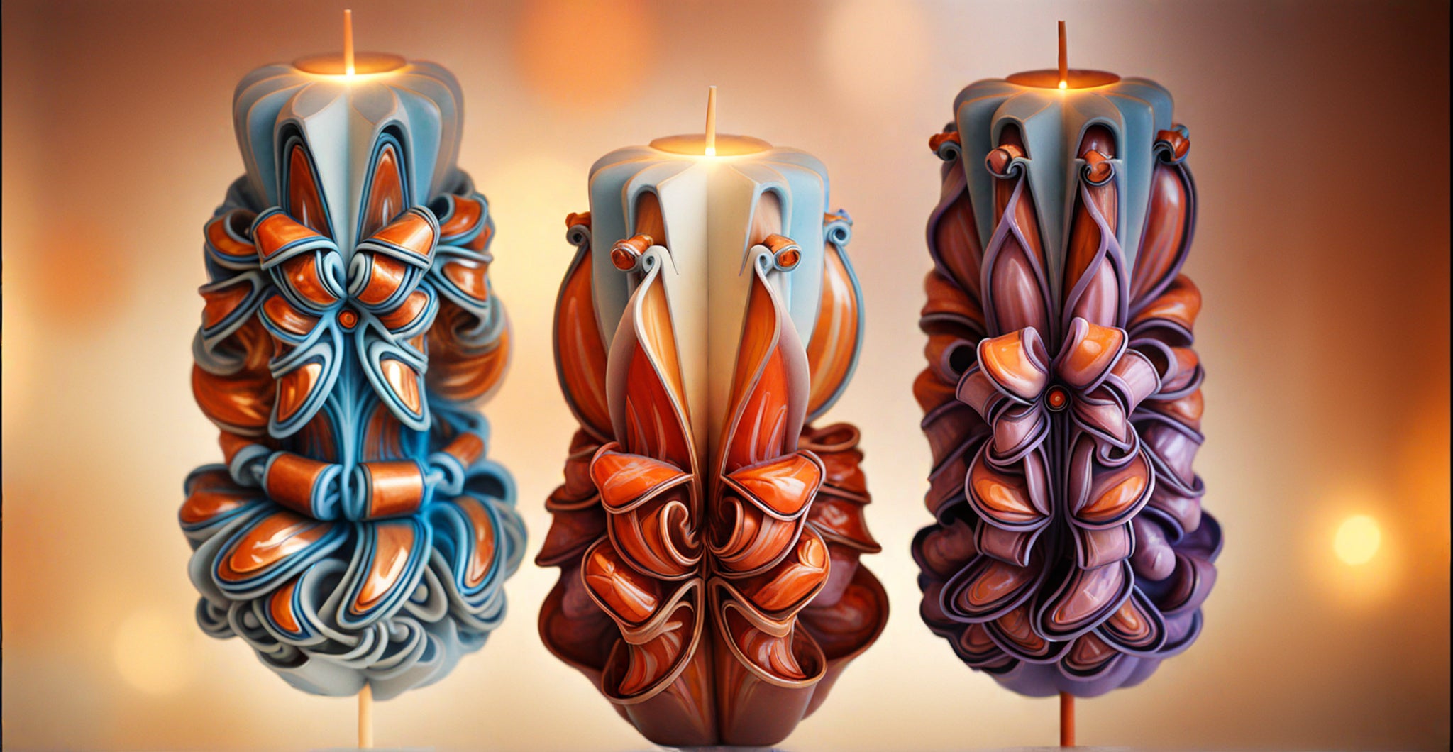 Handmade Carved Candles | Luxury Candles – Eve Candles